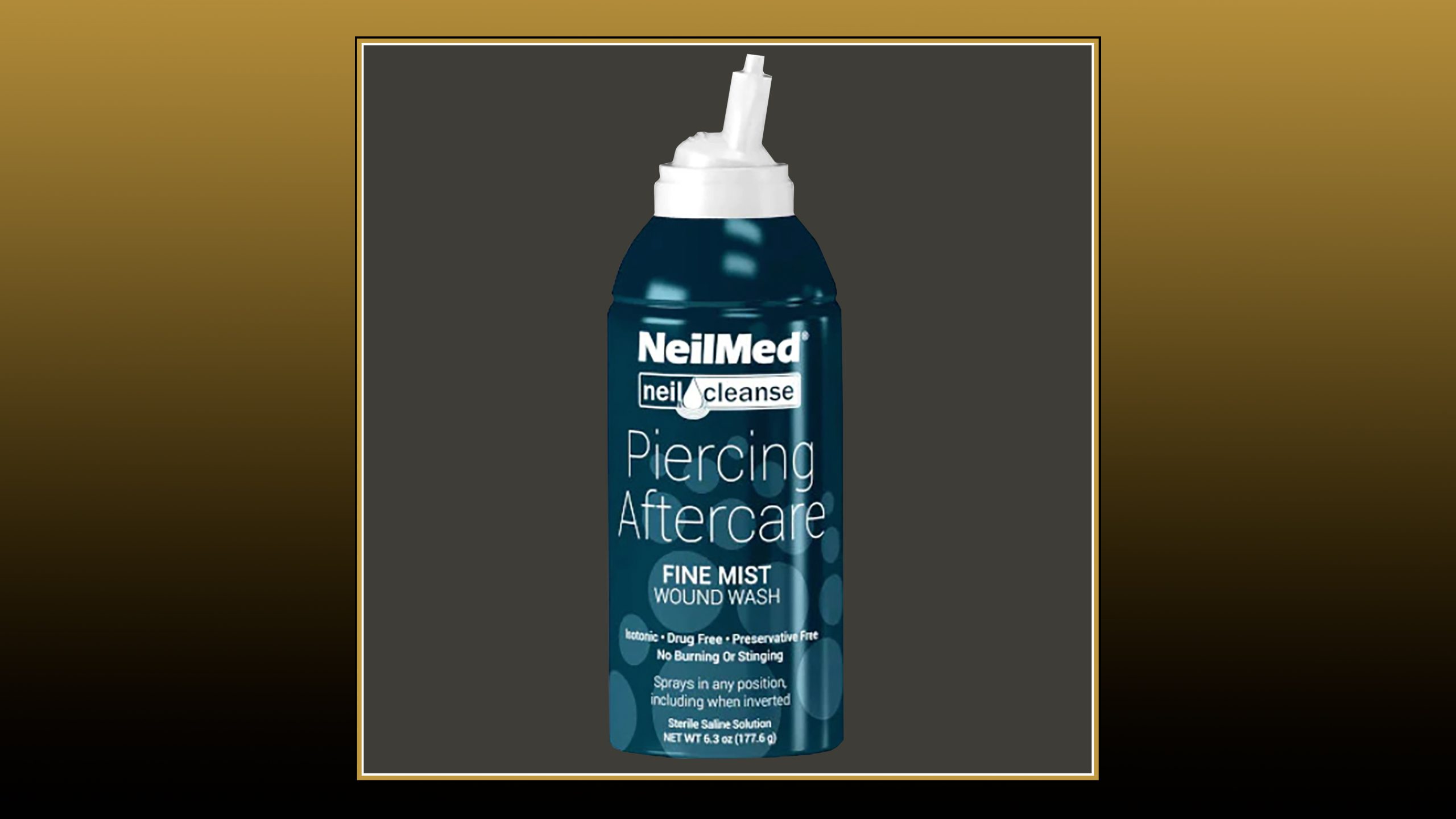 $15.00: NeilMed NeilCleanse Piercing Aftercare: Fine Mist, 6.3oz